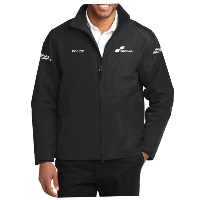 Police Nylon Jacket with Fleece – Signal Fulfillment Center